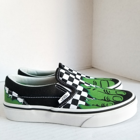 Vans | Shoes | Hulk Marvel Comics Vans Classic Slipon Sneakers | Poshmark